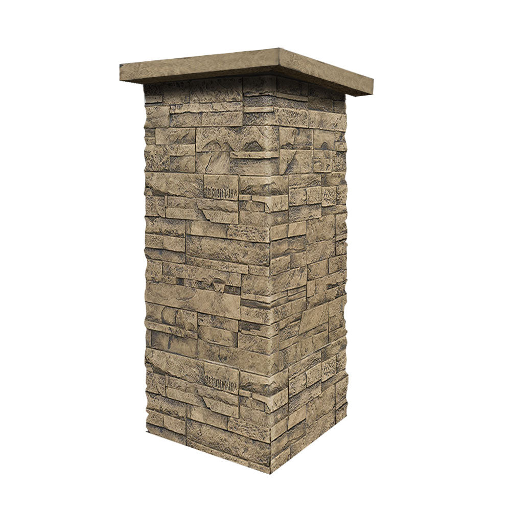 Interior Square & Round Column Wraps – Buy Faux Stone