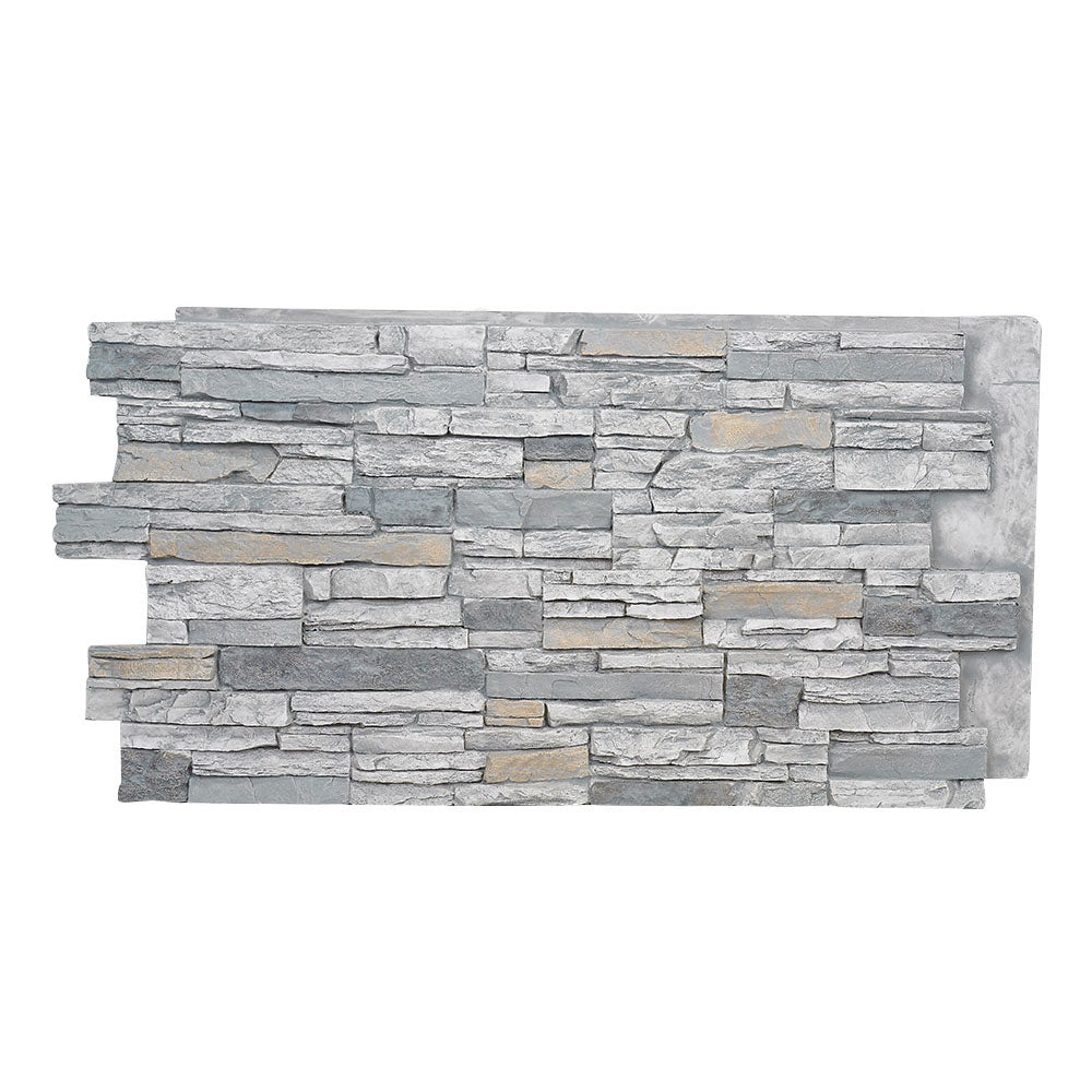 ALPINE FAUX DEEP STACKED STONE- 24"H x 48"W – Buy Faux Stone