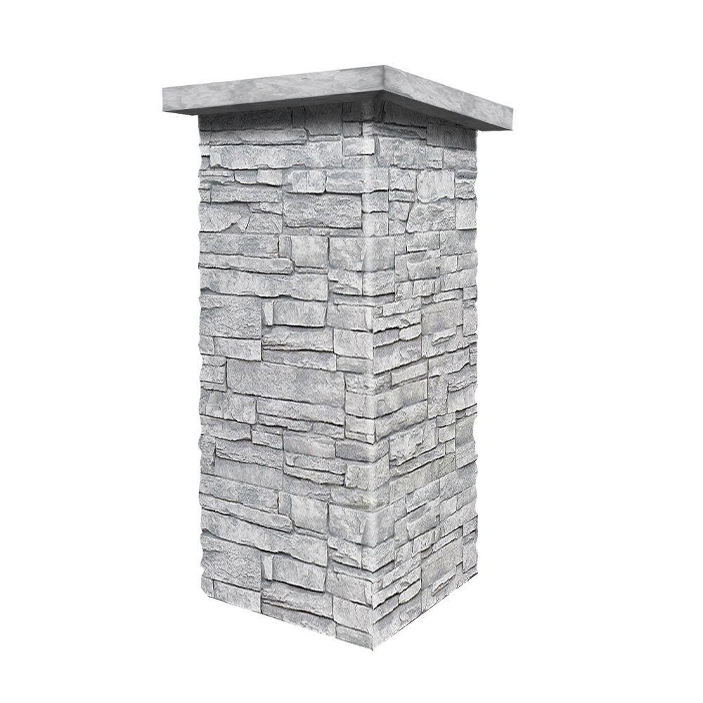ALPINE SQUARE COLUMN WRAP- SOLID COLOR – Buy Faux Stone