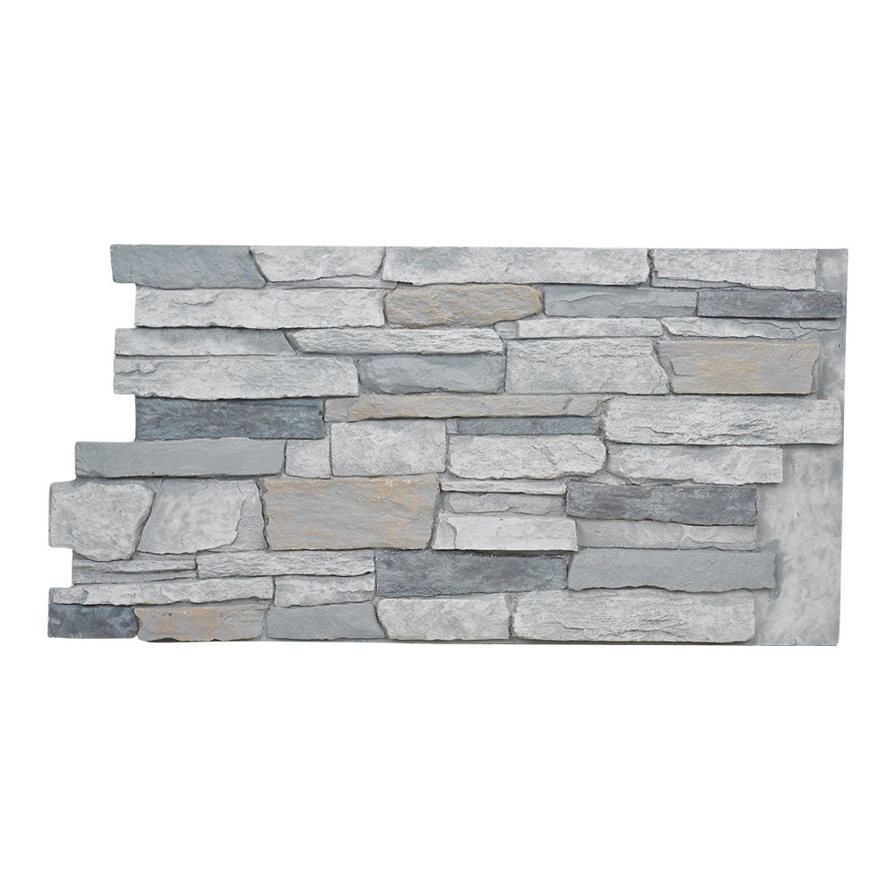 BRECKINRIDGE DEEP WIDE STACKED STONE- 24"H x 48"W – Buy Faux Stone