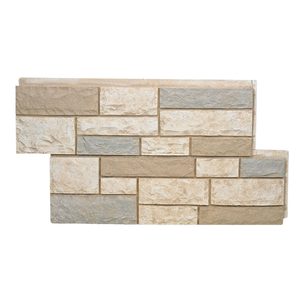 CAMBRIDGE COBBLE STONE PANEL- 24"H – Buy Faux Stone
